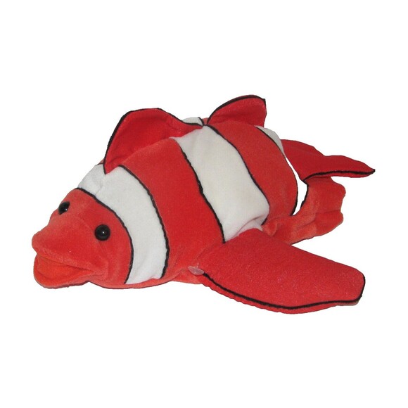 Caltoy | Toys | Caltoy Red White Striped Fish Hand Puppet Inches | Poshmark